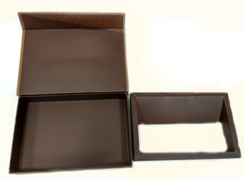 Triangle Chocolate Box With Food Grade Plastic Base Support | Turnkey